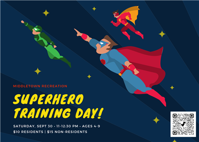 Middletown CT Recreation: Superhero Training Day